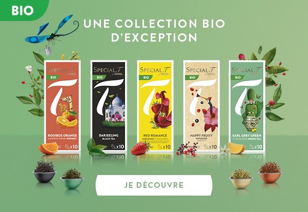 Machines à thé et capsules de thé - SPECIAL.T by Nestlé
